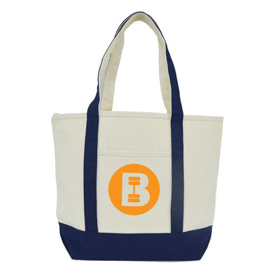 Standard Size Cotton Canvas Tote Bag / Handbags Custom Printing Accepted