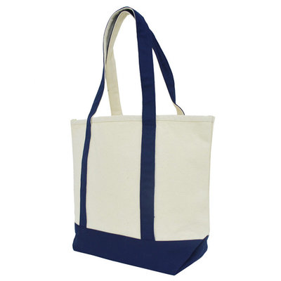 Standard Size Cotton Canvas Tote Bag / Handbags Custom Printing Accepted