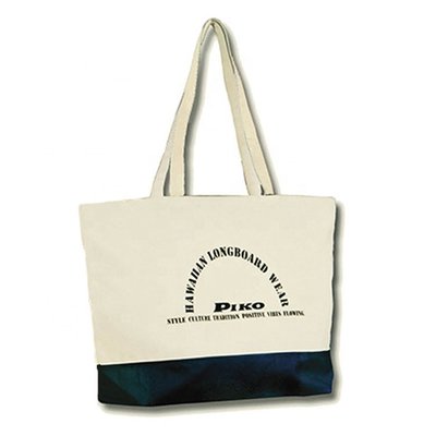 Custom Printed Natural Linen Canvas Tote Bags Eco - Friendly For Ladies