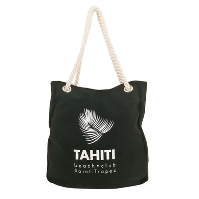 100% eco-friendly custom plain heavy cotton rope cotton canvas tote bag