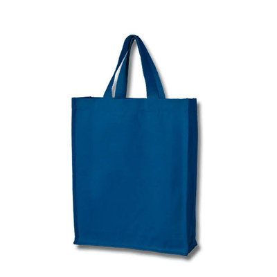 reusable cotton canvas shopping tote bag promotion canvas tote bag with gusset
