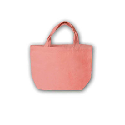 customized women lady kids colorful short handle canvas tote lunch bag