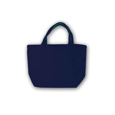 customized women lady kids colorful short handle canvas tote lunch bag