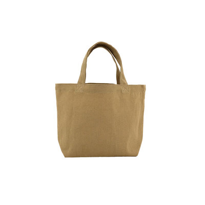 Silk Screen Printed Canvas Cotton Shopping Bags Blank Type With Handle