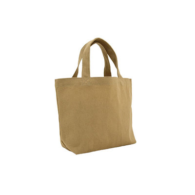 Silk Screen Printed Canvas Cotton Shopping Bags Blank Type With Handle