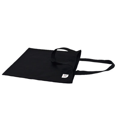 sublimation cheap average size black or natural canvas bag tote bag