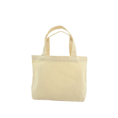 Small Personalized Tote Bags With Custom Embroidery Handmade Mini Logo