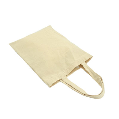 Small Natural Cotton Canvas Tote Bag Custom Printed Plain Cloth Bags