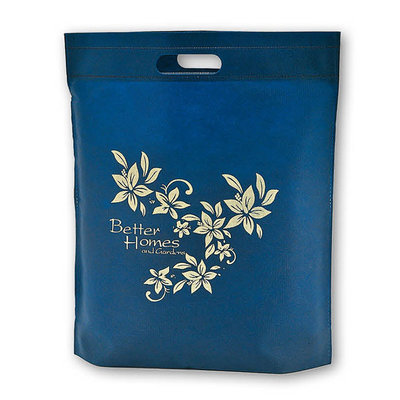 35x45cm Non Woven Tote Bag / Non Woven Fabric Shopping Bags Custom Logo Available