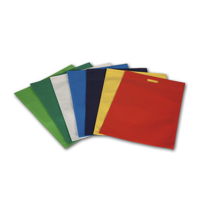 35x45cm Non Woven Tote Bag / Non Woven Fabric Shopping Bags Custom Logo Available