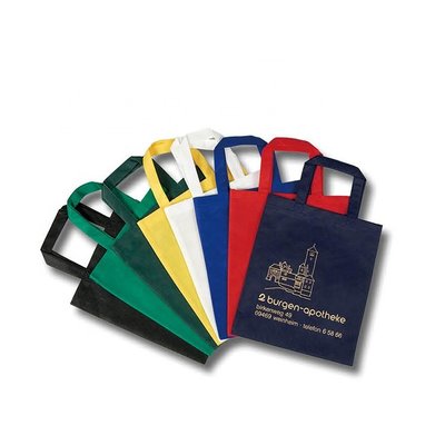 Personalized Non Woven Tote Bags , Silk Screen Printing Non Woven Carry Bags