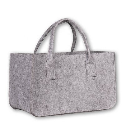 Multi - Purpose 3mm Felt Tote Bag Durable For Shopping / Promotion / Retailing