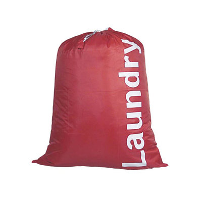 Large Capacity Promotional Drawstring Bags , Home Use Nylon Drawstring Wash Bag