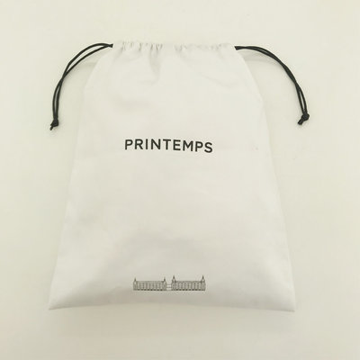 Promotional Custom Printed Drawstring Bags Fashionable Small Cinch Bags