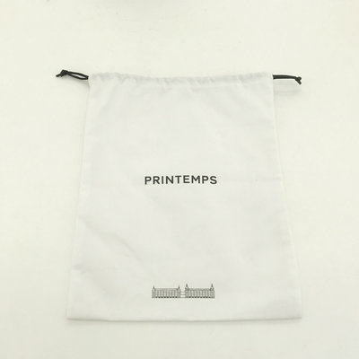 Promotional Custom Printed Drawstring Bags Fashionable Small Cinch Bags