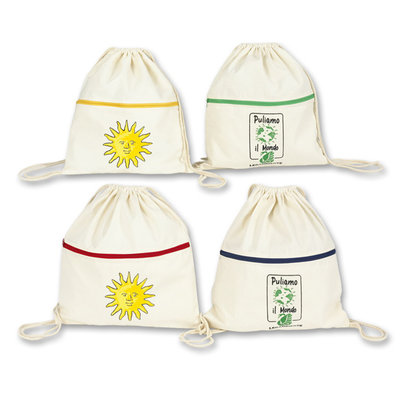 Printed Cotton Drawstring Bags For Shoe Custom Service Available