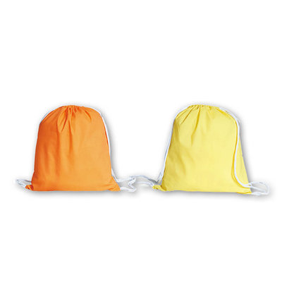 2019 High Quality Wholesale Cotton Fabric Drawstring Bag Custom White Cotton Drawstring Bag Cotton