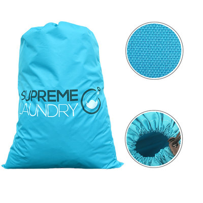 Home Use Polyester Promotional Drawstring Bags Extra Large Drawstring Laundry Bag