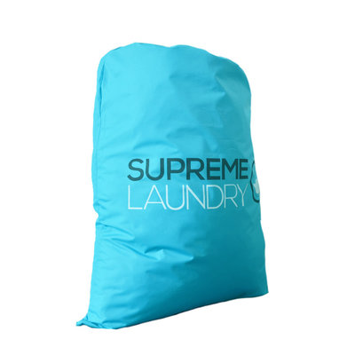 Home Use Polyester Promotional Drawstring Bags Extra Large Drawstring Laundry Bag