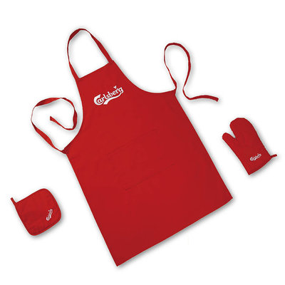Bib Type Printed Kitchen Cooking Apron , Cotton Personalized Kitchen Aprons
