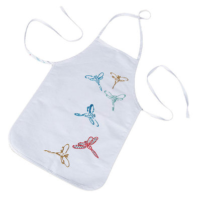 Reusable Kids Cooking Apron , Cotton Material Childrens Art Painting Aprons