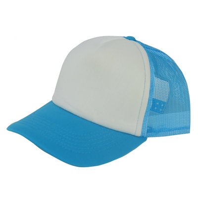 Promotional Custom Size Mesh Baseball Caps , 5 Panel Baseball Trucker Hat