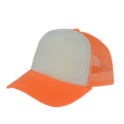 Promotional Custom Size Mesh Baseball Caps , 5 Panel Baseball Trucker Hat