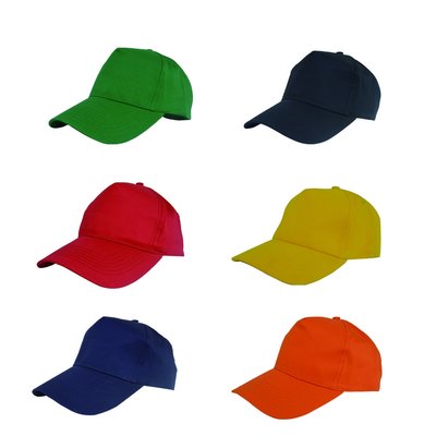 100% Cotton Classic Baseball Caps , Promotional Custom Plain Baseball Hats