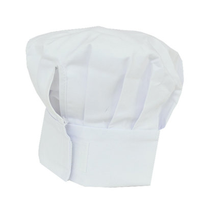 Classical Kitchen Cooking Cotton Chef Hat Fashion Printed White Chef Cap