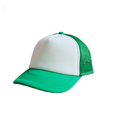 5 Panel Classic Baseball Caps , Adjustable Vintage Mesh Trucker Baseball Caps