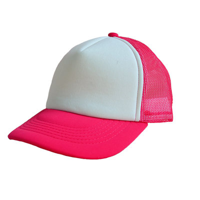 5 Panel Classic Baseball Caps , Adjustable Vintage Mesh Trucker Baseball Caps