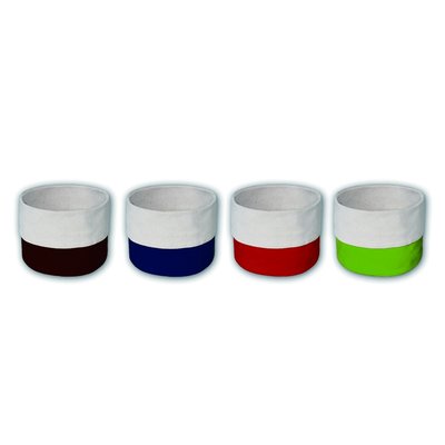 Promotional Round Food Storage Baskets Natural Canvas Material Made