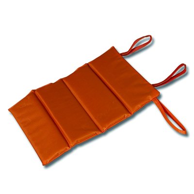Comfortable Polyester Foldable Seat Cushion Waterproof With PE Foam Inside