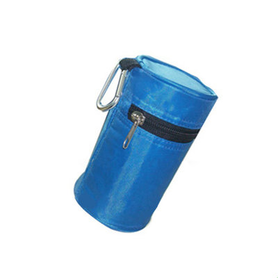 Polyester Single Bottle Insulated Cooler Bags Custom Made Food Cooler Bag