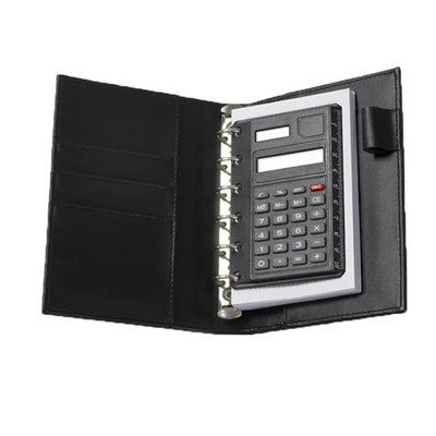 Eco Friendly A4 Leather Portfolio Folder / A4 File Folder For Office