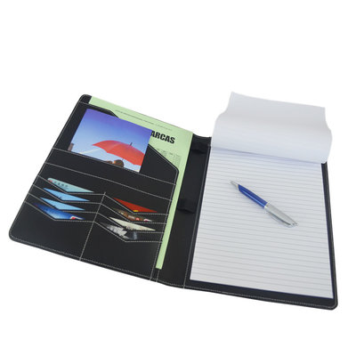 Personalized Cute A4 Portfolio Folder , A4 PU Leather Portfolio Case