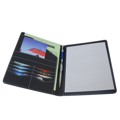 Personalized Cute A4 Portfolio Folder , A4 PU Leather Portfolio Case