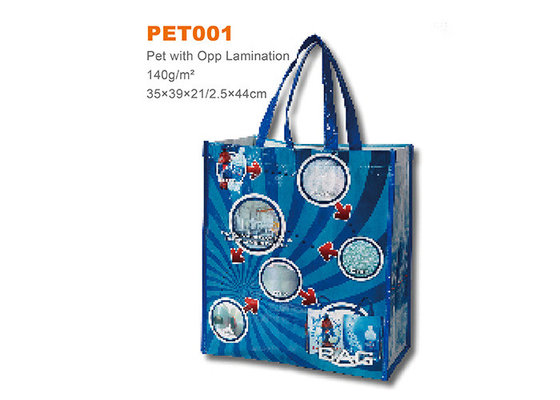 Recycled PP Laminated Bags , Eco - Friendly Style Printed Laminated Bags