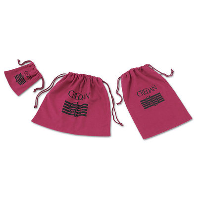 Kleine Baumwollgewebe-Zugschnur-Taschen umweltfreundlich für das Geschenk-/Schmuck-Verpacken
