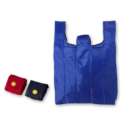 Nylon del sacchetto della spesa/poliestere pieghevole durevole/facoltativo materiale su ordinazione