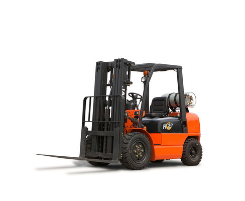 3 Ton JAC Automatic LPG Forklift Truck For Factory Building , 3000mm Lifting Height