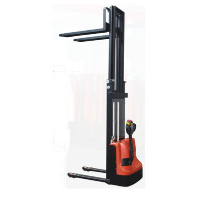 Warehouse Forklift Trucks , Full Electric Stacker Truck For Material Handling