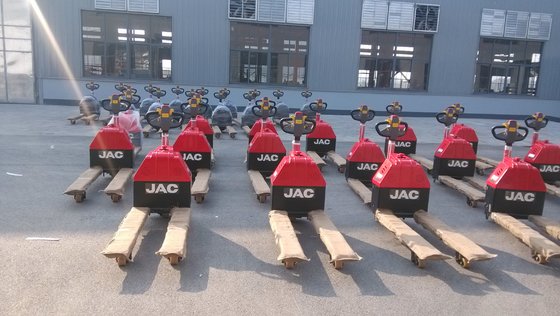 Professional Electric Pallet Lifter Warehouse Forklift Trucks 600mm Load Center