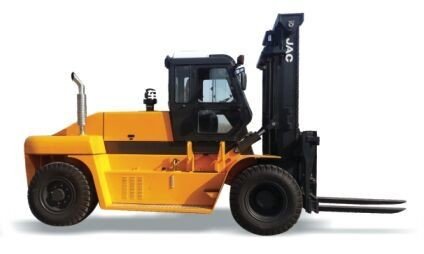 16 ton Heavy Duty Diesel Forklift Truck With Pneumatic Tires CE Certification