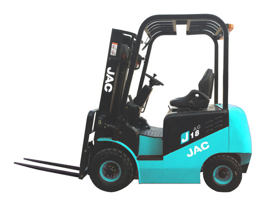 Standard 1000KG Blue Electric Forklift Truck for Airport ,  500mm load center CPD10