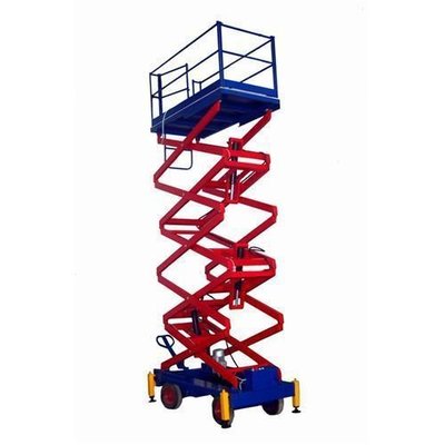 3 Ton Industrial Hydraulic Scissors Lift Safety 5850mm Height , Electric Scissor Lifts
