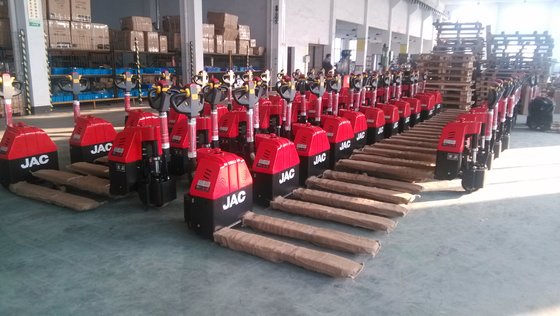 Heavy Duty Electric Pallet Truck For Industrial / Motorized Pallet Truck