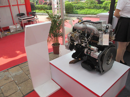 Dry-Type Cylinder 45KW Diesel / Gasoline Truck Mounted Counterbalance Forklift