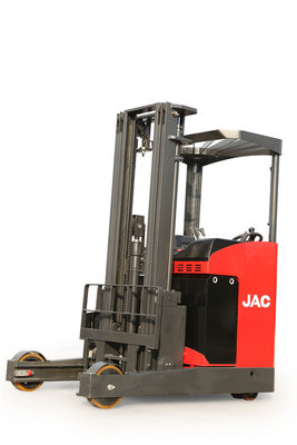 Forward Warehouse Industrial Forklift Truck , Battery Operated Electric Lift Truck