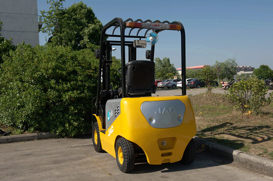 Small JAC Electric forklift Truck Battery Operated Forklift with USA Curtis Control